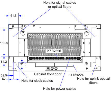 Huawei N63E-22 szafa Rack 21" 47U