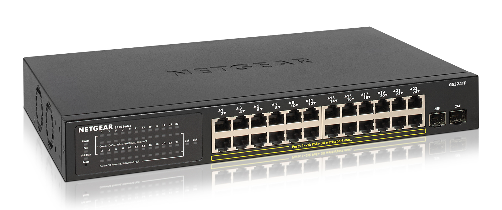 Netgear GS324TP zarządzalny przełącznik (switch) Smart Managed Pro 24x ...