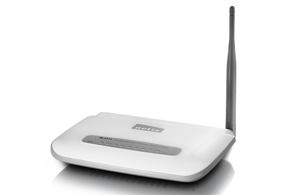 NETIS DL4311 150Mbps Wireless N ADSL2+ Modem Router