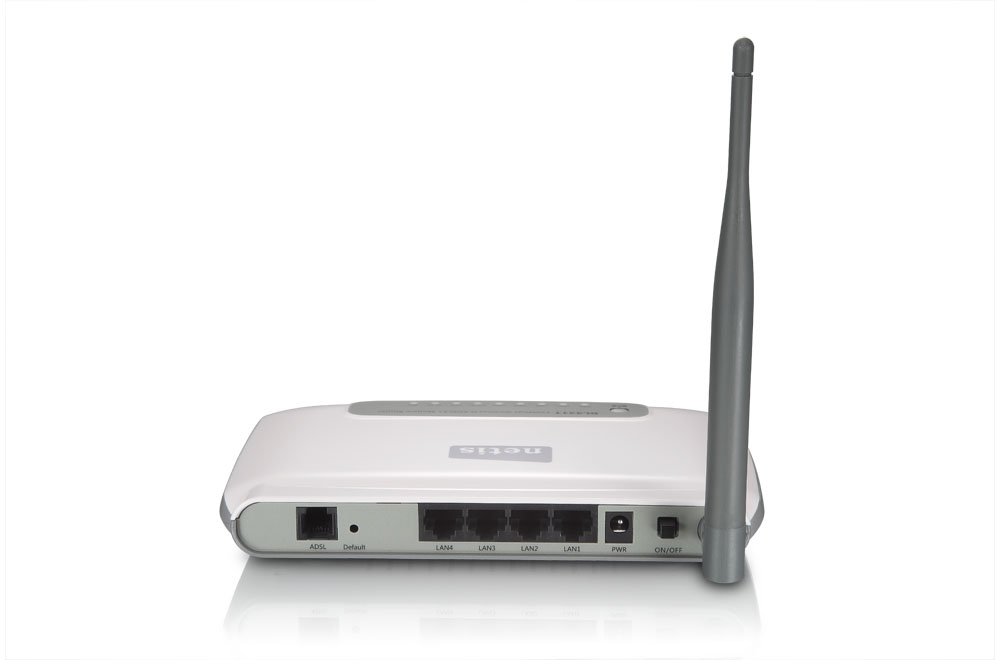 NETIS DL4311D modem ADSL2+, bezprzewodowy router 2.4GHz, 150Mb/s ...