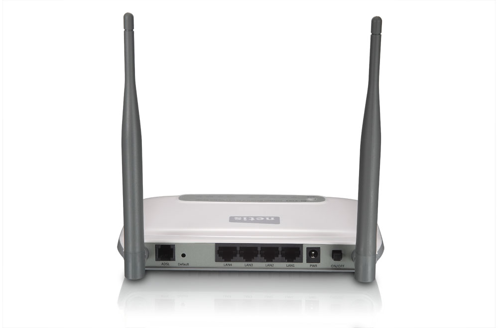 NETIS DL4322 modem ADSL2+, bezprzewodowy router 2.4GHz, 300Mb/s