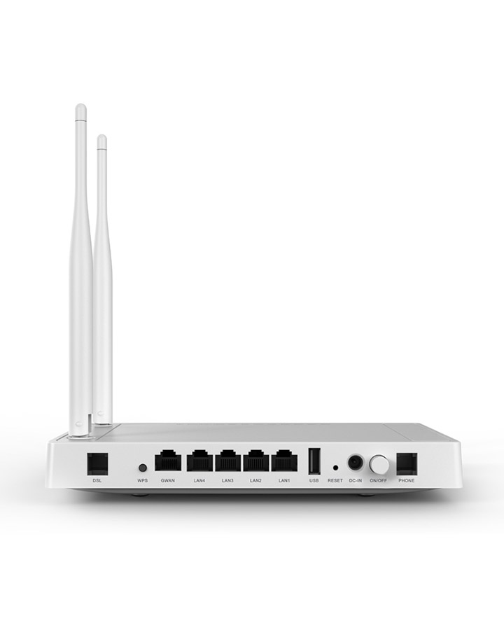 NETIS DL4422V bezprzewodowy router/modem VDSL2, 300Mb/s, VoIP, IAD