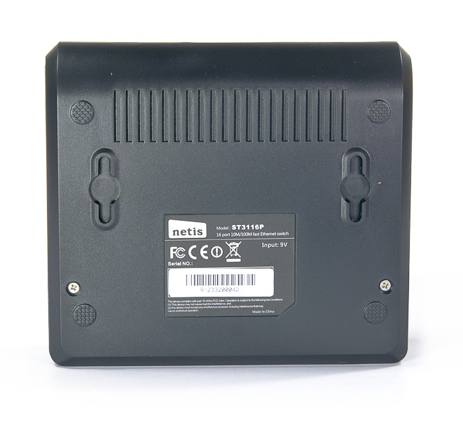 NETIS ST3116P 16-portowy switch fast ethernet 10/100Mb/s, obudowa ...