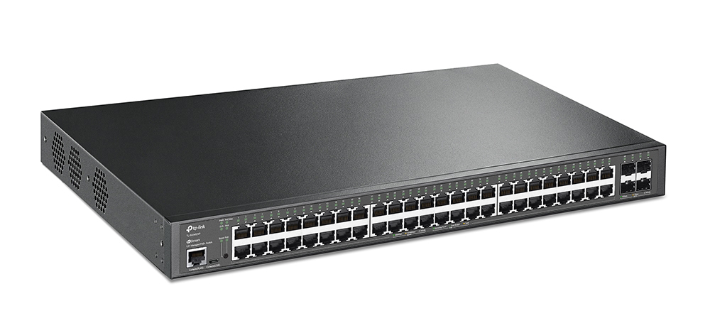 TP-Link SG3452XP JetStream zarządzalny switch L2+ 48x GE, 4x SFP+, 48x ...