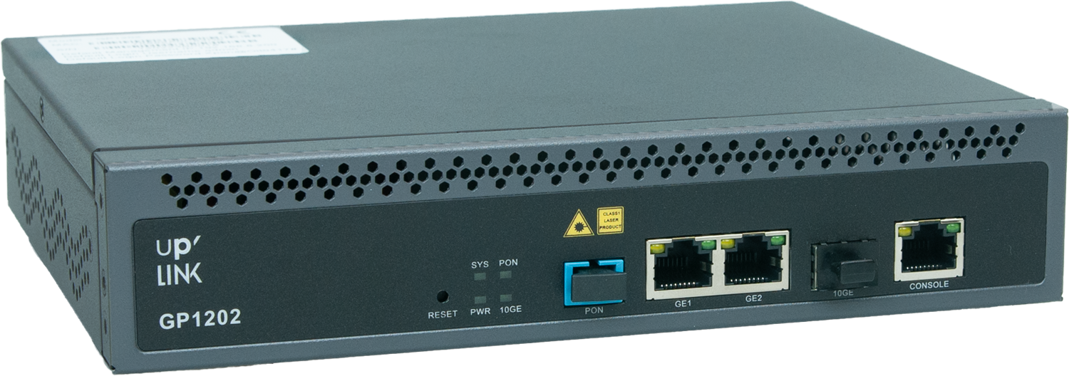 Uplink GP1202 terminal GPON OLT 1x PON, 2x GE, 1x SFP+